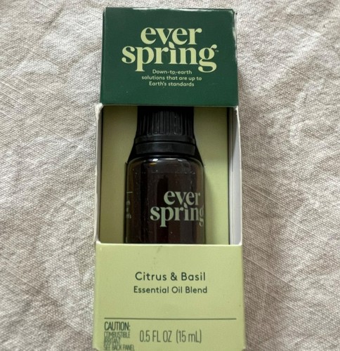 Citrus & Basil Essential Oil Blend - 0.5 fl oz - Everspring | eBay
