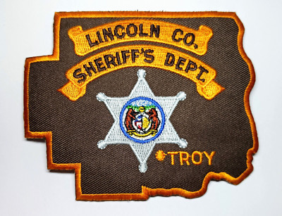 Lincoln County Missouri Sheriff's Dept Patch - FREE Tracked US Shipping ...