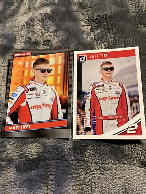 Matt Tifft 2 Card Lot Nascar 2012 Arca Midwest Tour Rookie Of The Year ...