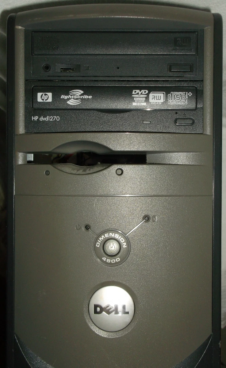 Dell Computer Tower Back