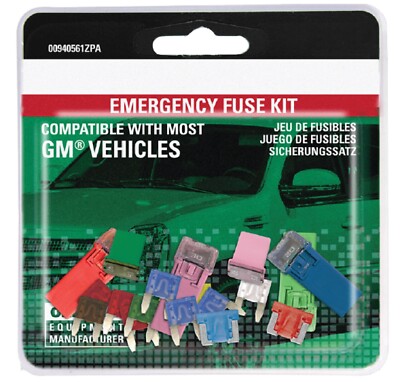 Littelfuse 00940561ZPA Emergency Fuse Kit Chevrolet LP MINI LP JCASE ...