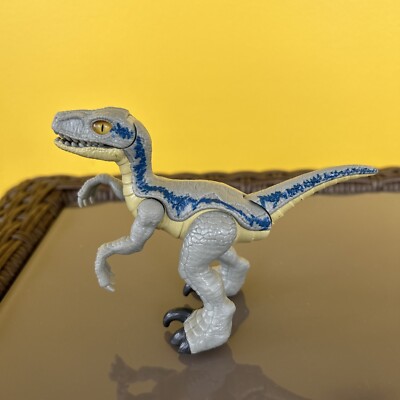 Fisher Price Imaginext Jurassic World Raptor Blue Velociraptor Figure ...
