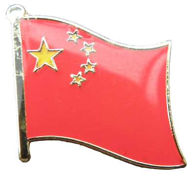 China Chinese Flag Pin Badge Brooch | eBay