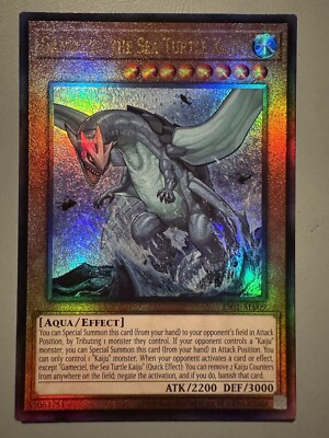 YUGIOH GAMECIEL THE SEA TURTLE KAIJU ASIA ENGLISH ES01-AE009 ULTIMATE ...