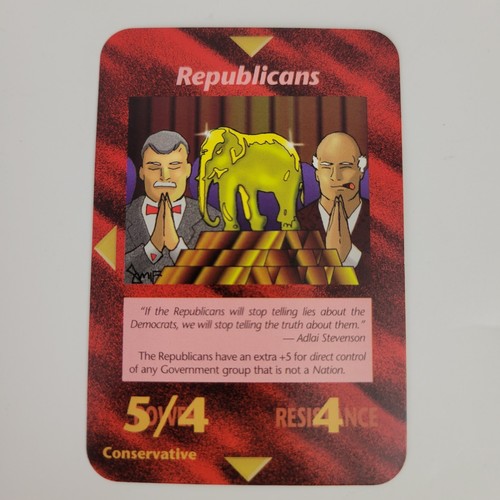 Republicans - Illuminati INWO CCG SJG Steve Jackson Card Game | eBay