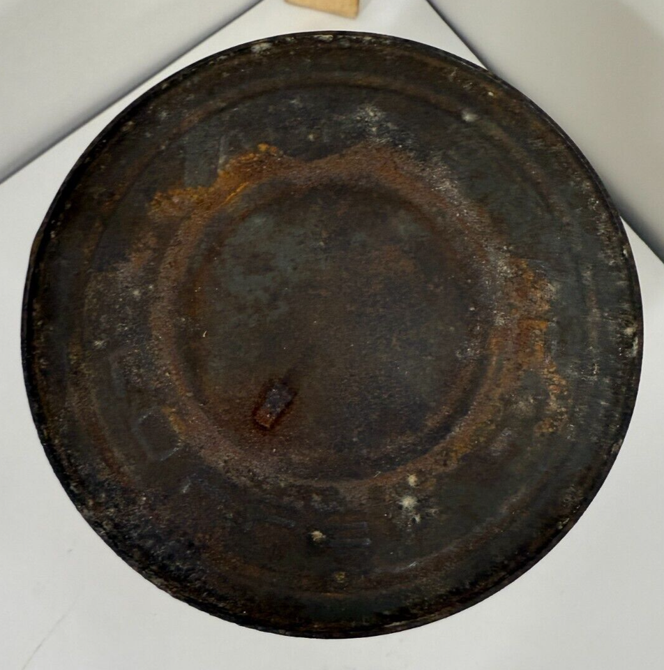 Kellogg's Kaffee Hag Coffee Tin Can Key Wind Lid Black Letters Vintage ...