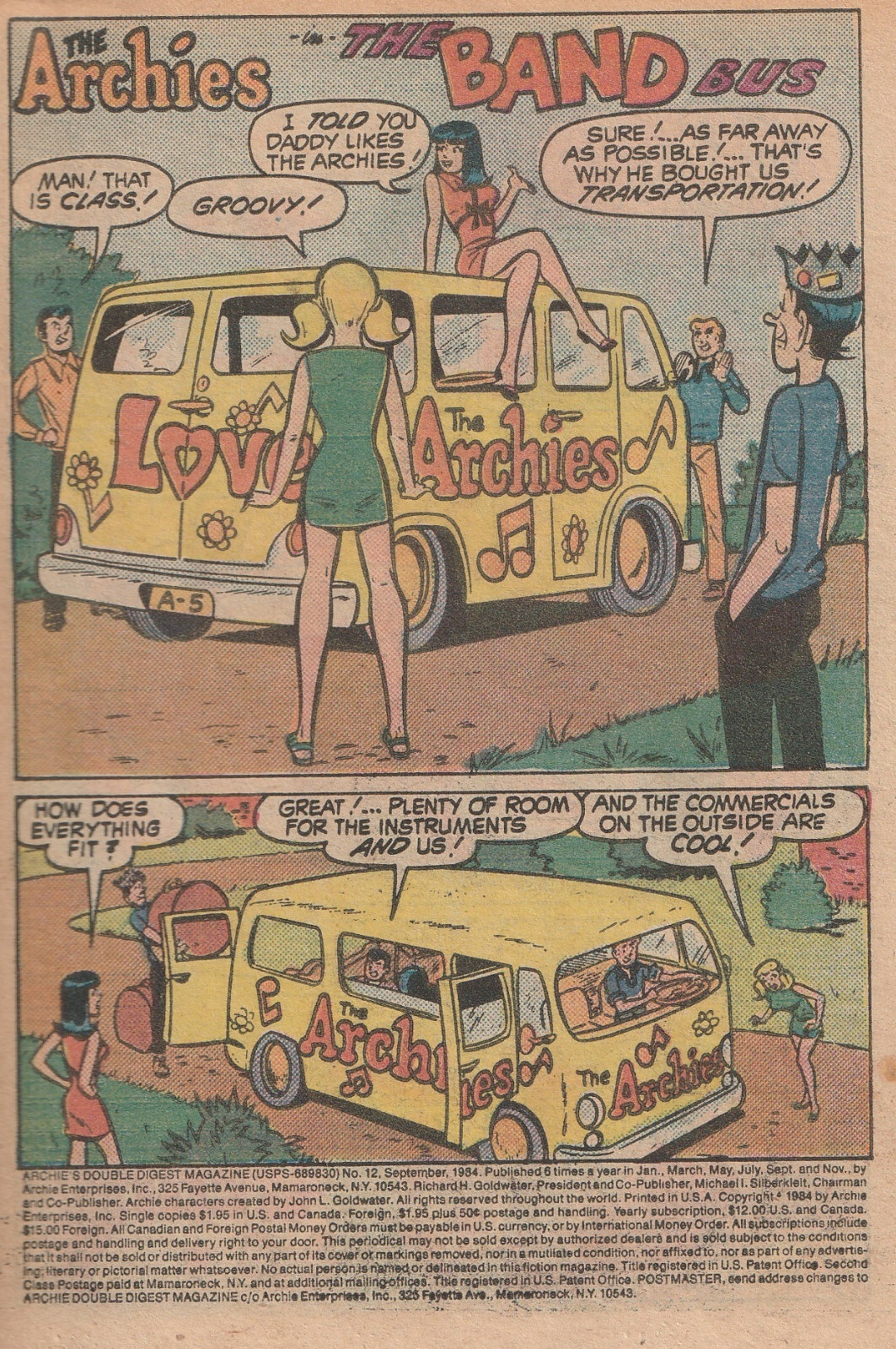 10 Vintage Archie Comics Double Digests - Archie Series 1980's Over ...