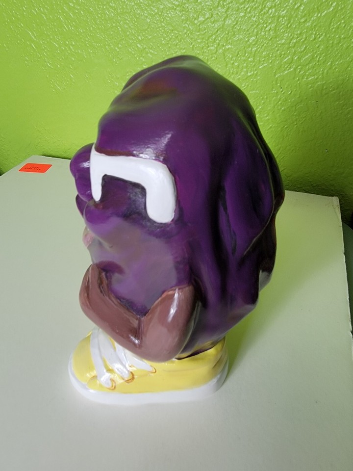 California Raisin Collectible RARE Vintage Ceramic Lead Singer Figure ...