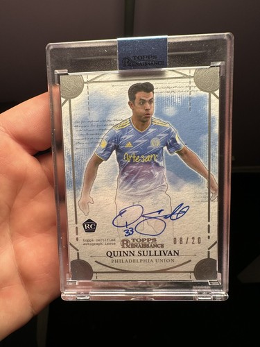 2022 Topps MLS Renaissance Quinn Sullivan Rookie Autograph Auto /20 ...