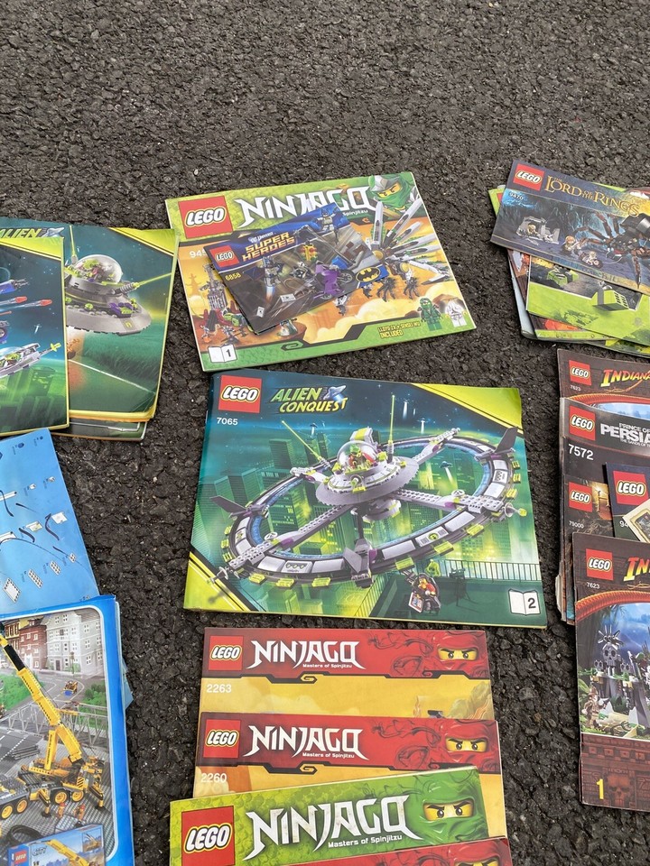 Lego Instruction Manual Booklets Job Lot Bundle 4.3kg In Weight 💥 | eBay UK