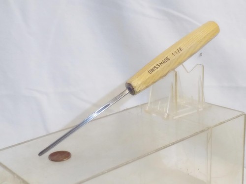 Pfeil Swiss Made Wood Carving Gouge Chisel #11 Sweep 1/16" Cut 9.5 ...