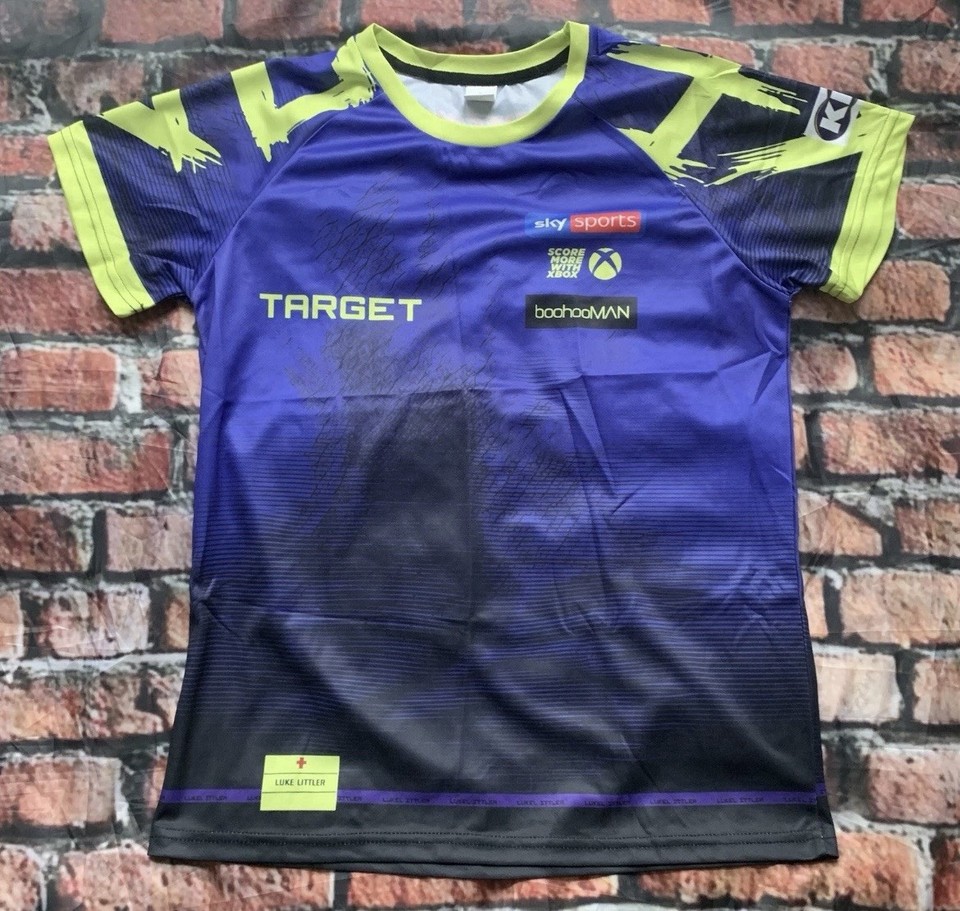 Luke Littler PDC Darts Player Shirt Men's Kids Top Tee Brand New All ...