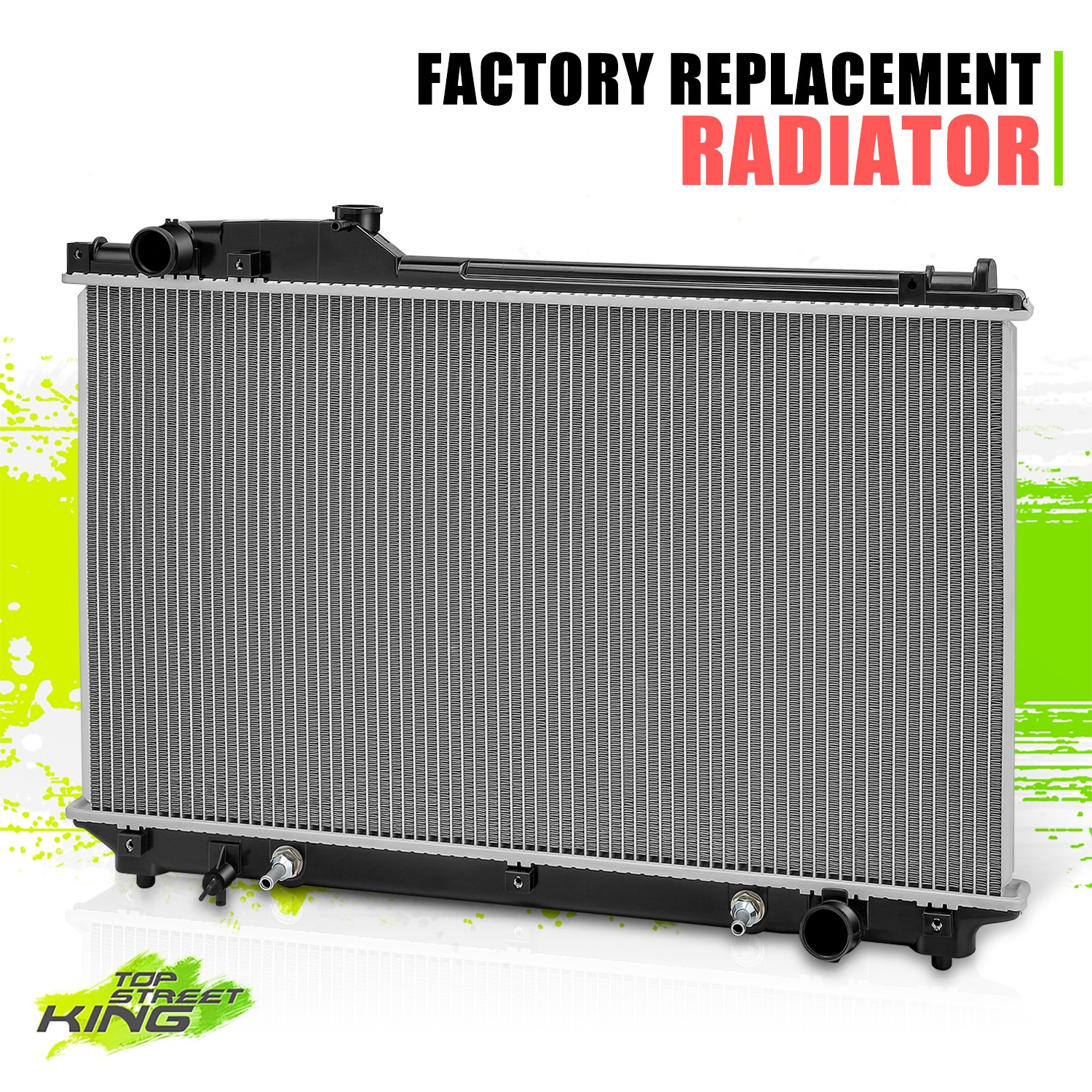 OE Style Aluminum Core Cooling Radiator Assembly for Lexus RX300 01-06 ...