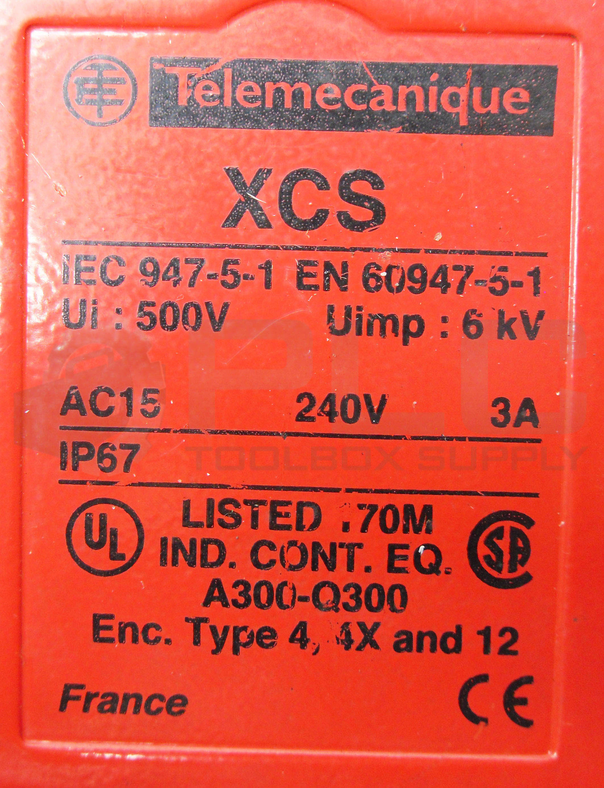 TELEMECANIQUE XCS-A701 SAFETY LIMIT SWITCH AC15 240V 3A XCS | eBay