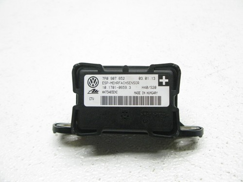 10-15 AUDI 4L Q7 YAW ESP RATE SPEED SENSOR CONTROL MODULE UNIT OEM ...