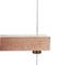 suspended Cable display ceiling to floor wooden shelves wire rope shelf ...