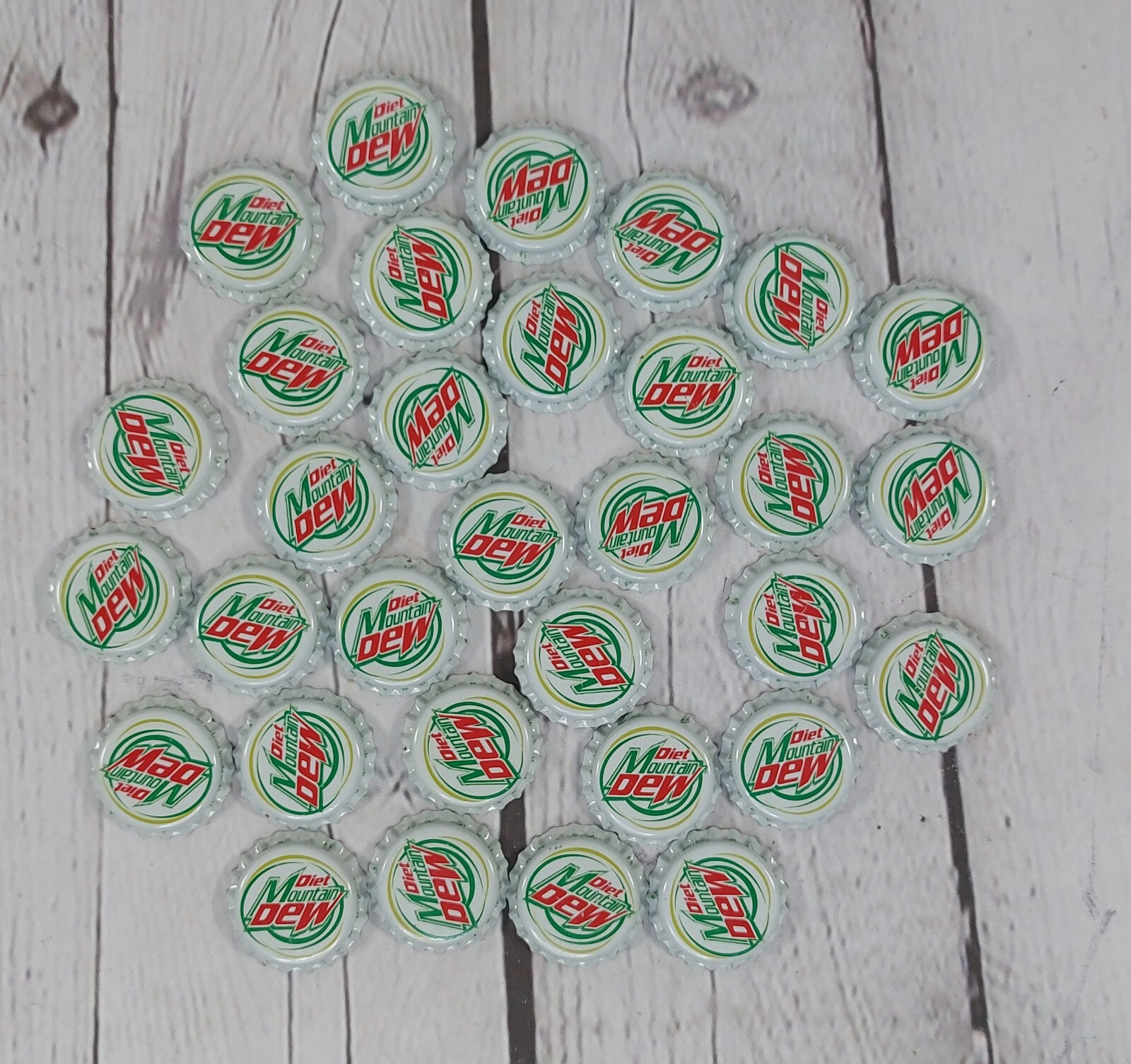 32 Vintage 1988 First Release Diet Mountain Dew Bottle Caps | eBay