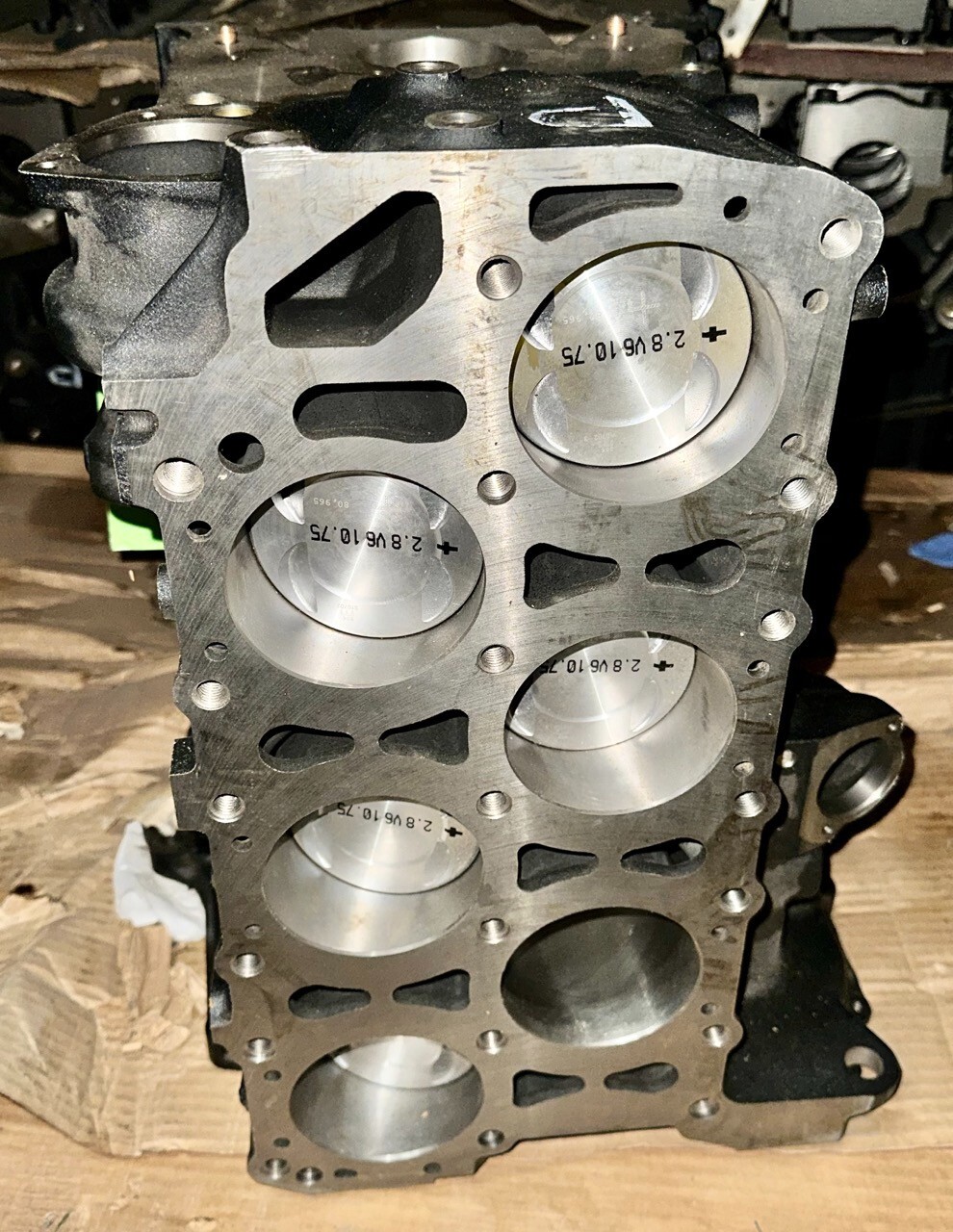 New VW Golf Jetta 2.8L 24V VR6 BDF Bare Block Engine Auto Transmission ...