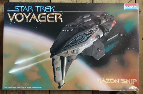 STAR TREK VOYAGER : KAZON SHIP MODEL KIT MADE BY MONOGRAM IN 1995 | eBay UK