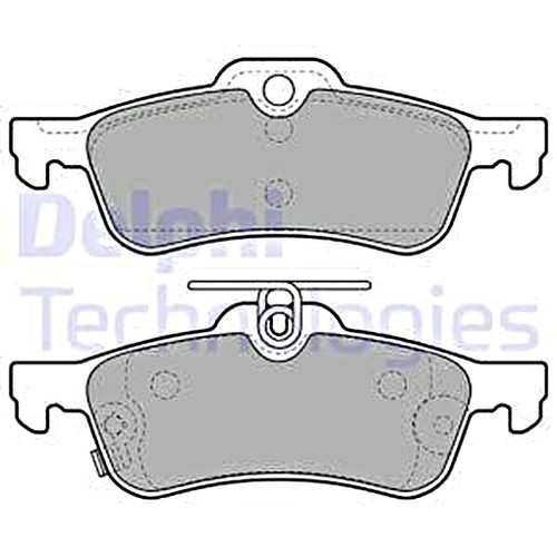 DELPHI Disc Brake Pad Set For TOYOTA HONDA Yaris Civic IX Saloon 04466 ...