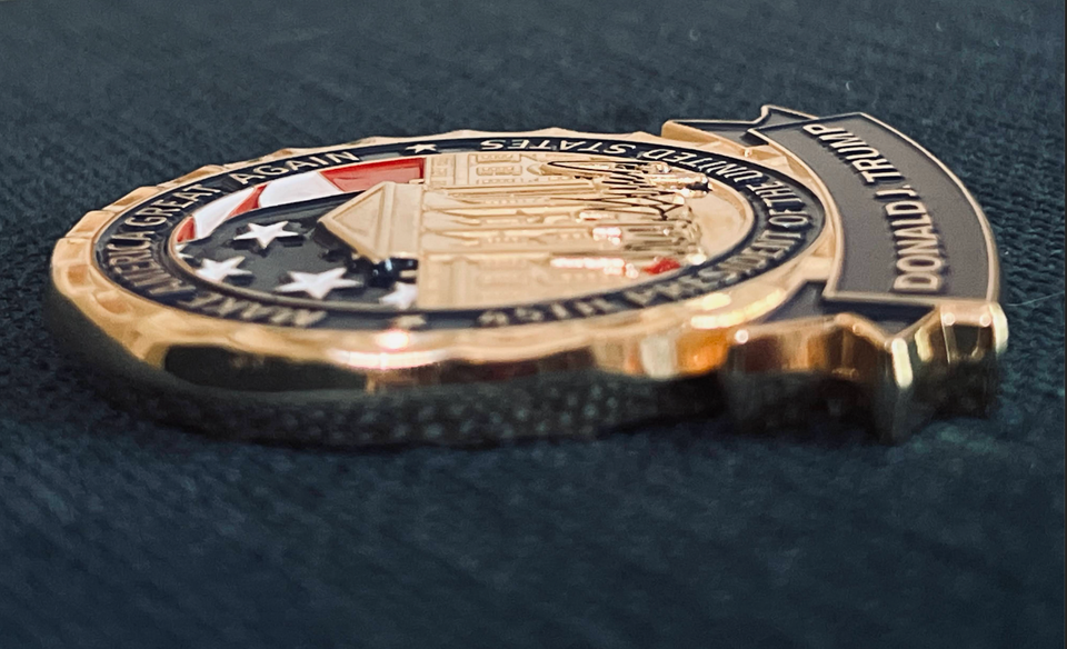 Very Rare President Trump Challenge Coin RNC MAGA Make American Great ...