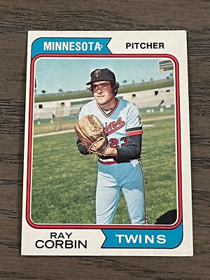 1974 Topps Ray Corbin #296 Minnesota Twins | eBay