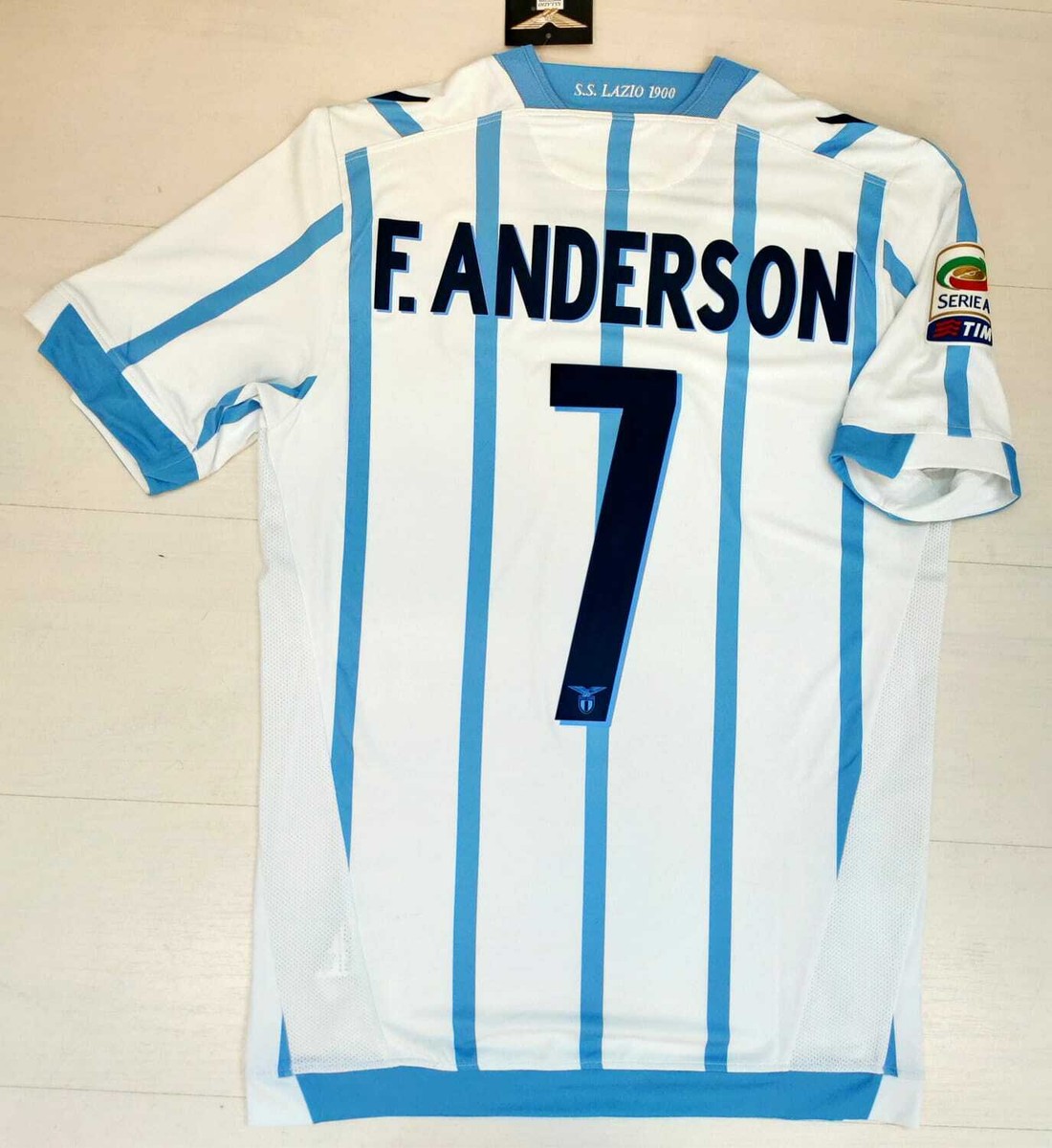 Jersey Lazio 3rd 2014 2017 18 Lazio Away Shirt 7/10 (M.Boys)