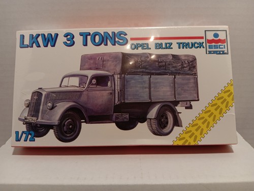 ESCI Ertl LKW 3 Tons Opel Blitz Truck Complete Model Kit 1/72 #8355 ...
