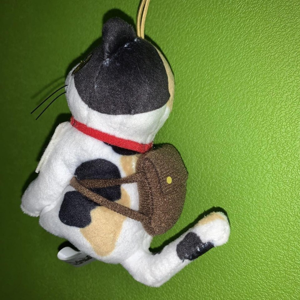 Demon slayer Chachamaru Mascot Plush Toy Cat Cat Cat Flue Not for sale ...