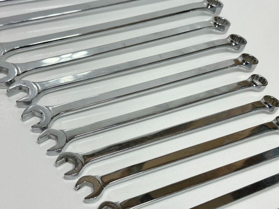 Cornwell USA WCM112LST 12pc Metric 8-19mm Extra Long Combination Wrench ...