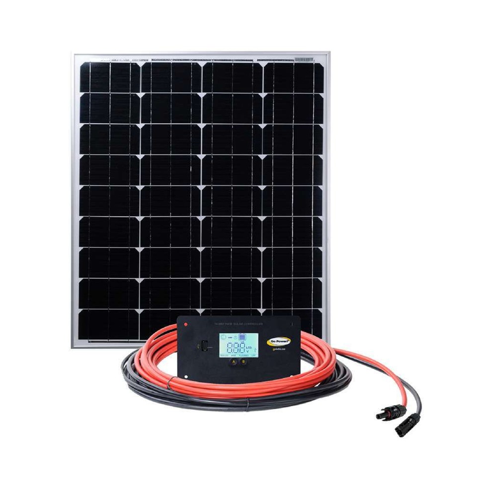 GO POWER GP-ECO-80 GP-ECO-80: 80 WATT SOLAR KIT WITH W | eBay