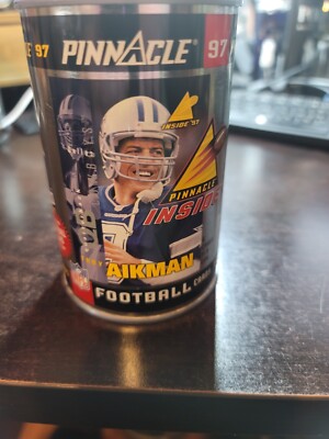 1997 Pinnacle Troy Aikman Football Cards- FIRST Ever Football CARDS IN ...