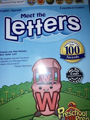 Preschool Prep Company Meet the Letters DVD Learning Tool Video | eBay