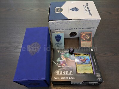 Magic The Gathering Final Fantasy VI Revival Trance commander precon ...