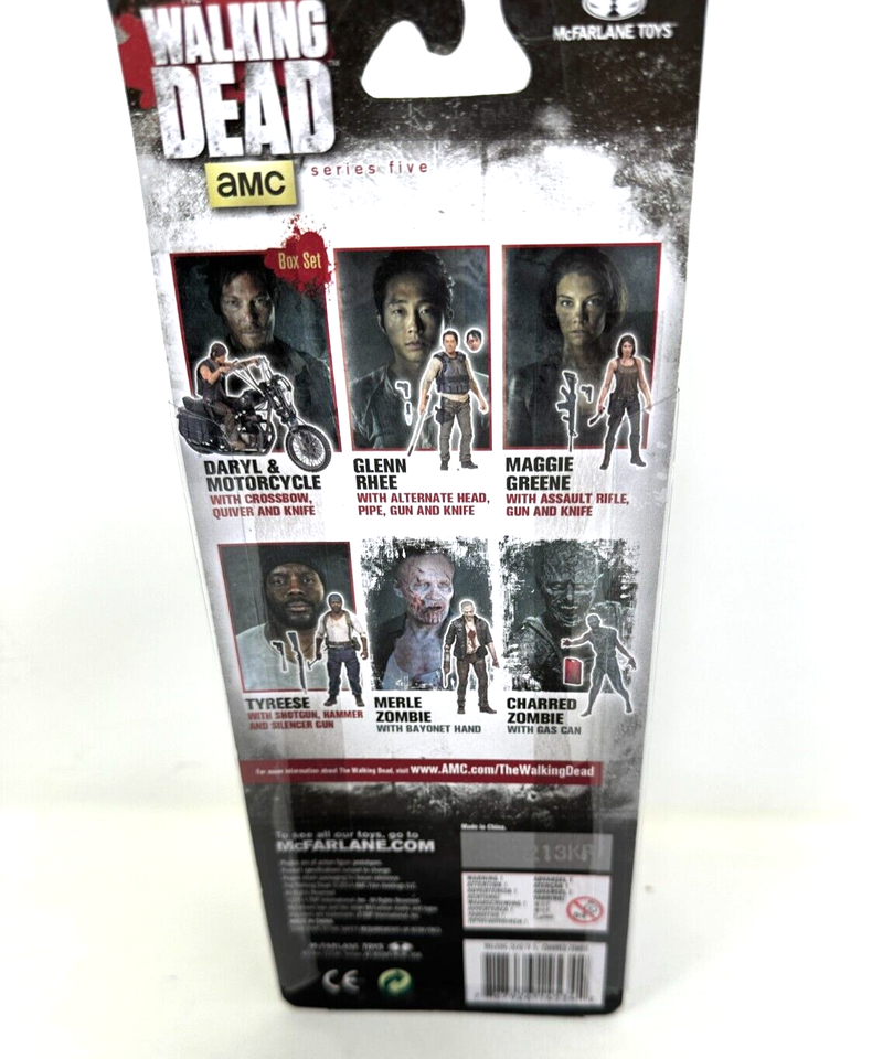 AMC The Walking Dead Series 5: CHARRED ZOMBIE McFarlane Toys Figure NEW ...