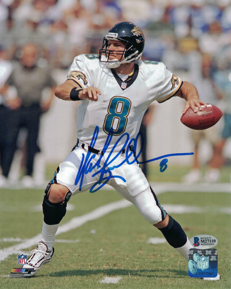 Mark Brunell Autographed/Signed Jacksonville Jaguars 8x10 Photo BAS ...