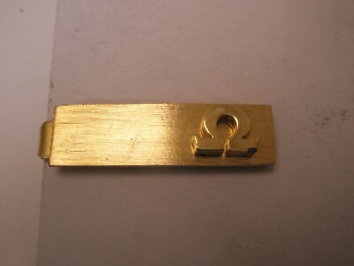 OMEGA Greek Letter "OHM" Symbol Vintage SMALL NORTHROP Tie Bar Clip ...