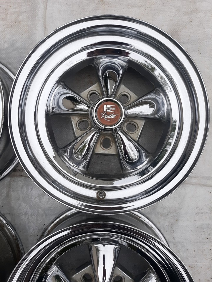 Cragar SS-style Wheels Keystone Raiders 15x7 Uni-lug Set 1988 | eBay