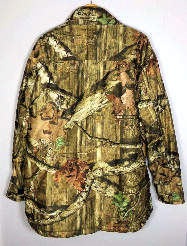 10X Breakup Infinity Men's Camouflage Hunting Quilted Jacket Coat Size ...