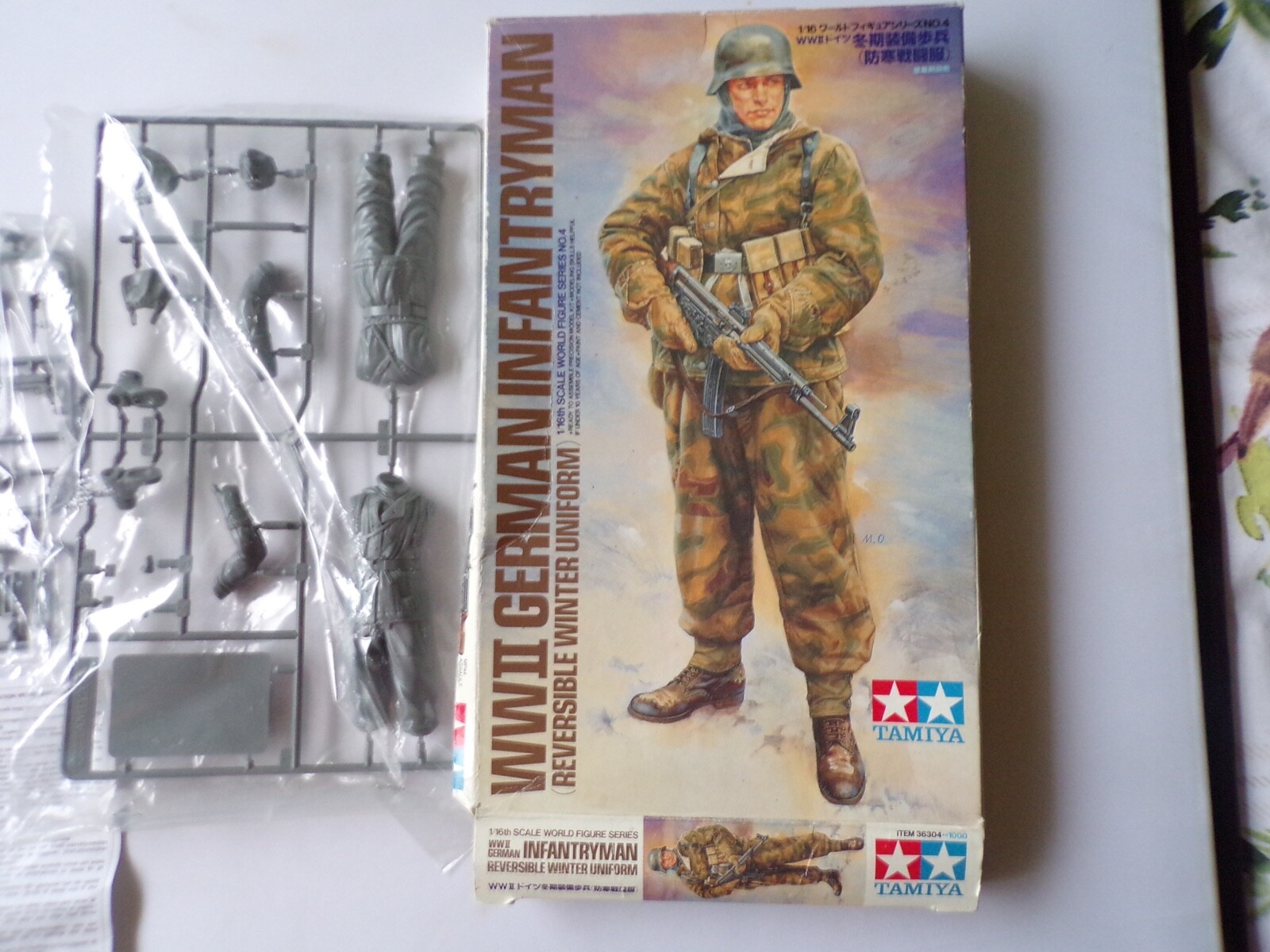 TAMIYA WW11 German Infantryman 1. 16th World Figure Series No4 Soldier ...