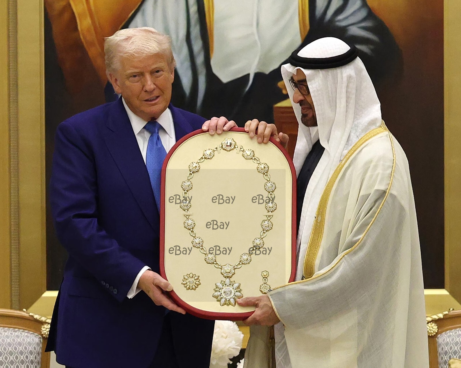 PRESIDENT DONALD TRUMP GIVEN THE ORDER OF ZAYED - HIGHEST CIVILIAN ...