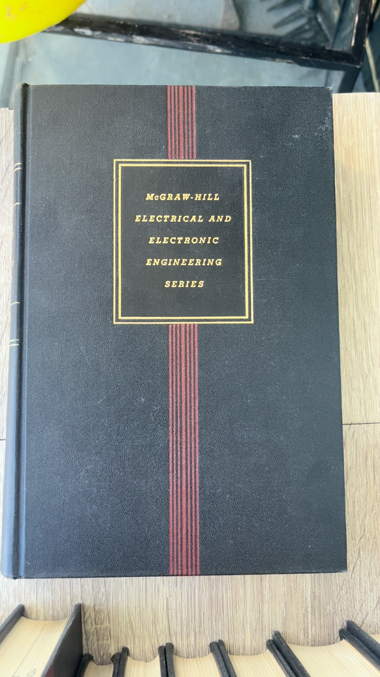 McGraw-Hill Electrical and Electronic Engineering Series Lot 9 HC Books ...