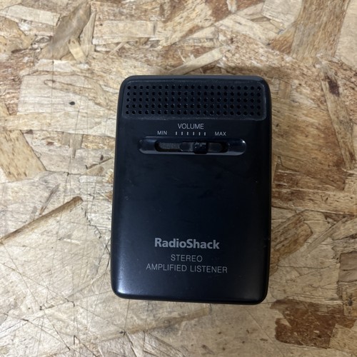 Radio Shack 33-1097 3-Band Equalizer Amplified Stereo Listener | eBay
