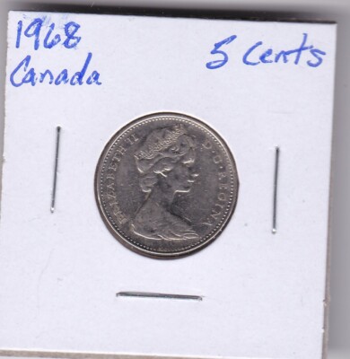 1968 Canada 5 Cents | eBay