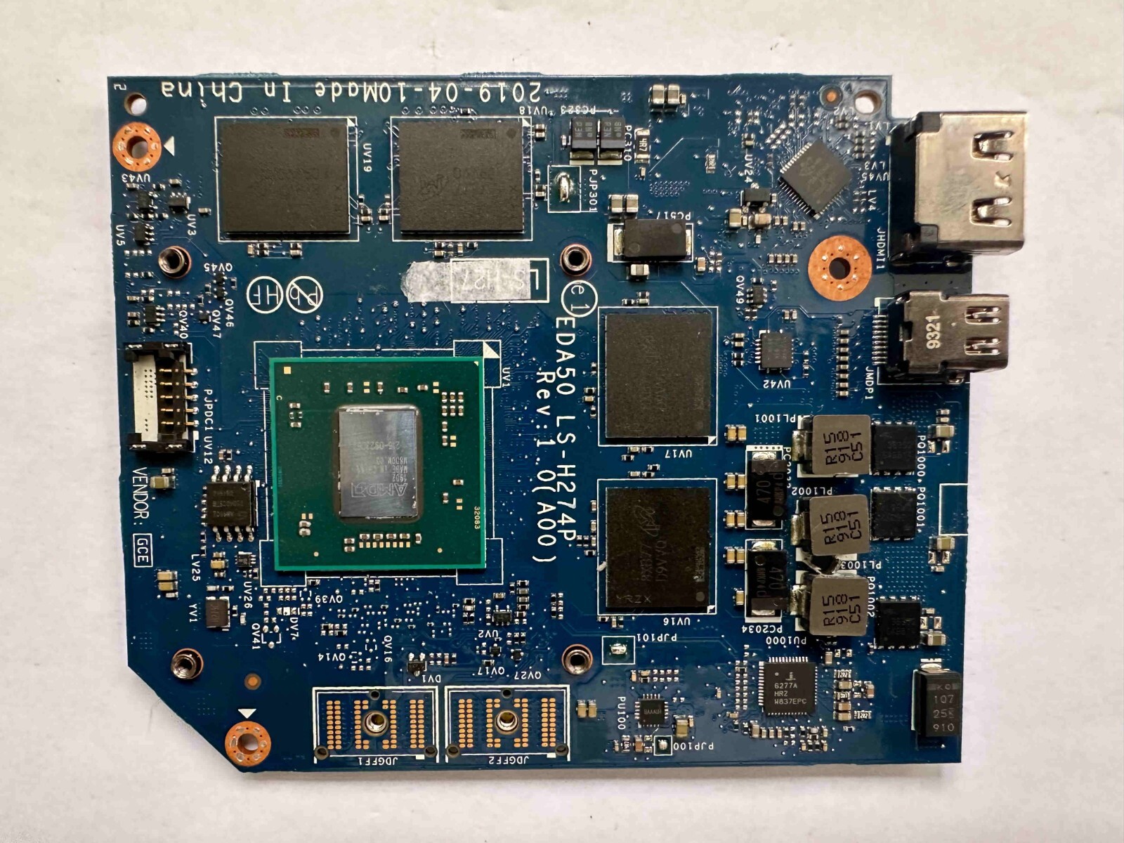 NEW Dell Precision 7540 AMD Radeon Pro WX3200 4GB GDDR5 GPU Video ...