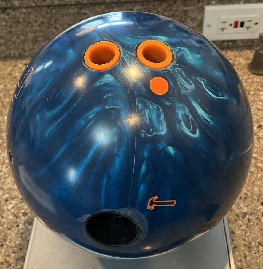 USED Hammer Ocean Vibe Pearl Reactive Bowling Ball, 15LB (K) | eBay