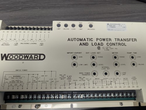 WOODWARD AUTOMATIC POWER TRANSFER AND LOAD CONTROL | eBay