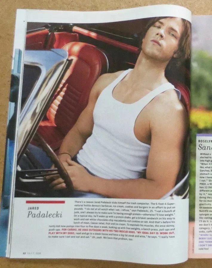 Jared Padalecki Tv Guide Photoshoot