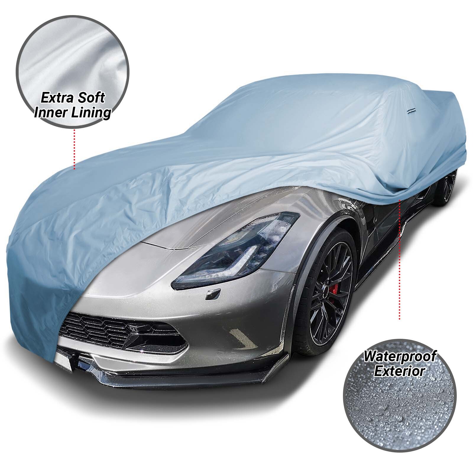 100% Waterproof / All Weather For [CHEVY CORVETTE] Top-Quality Custom ...