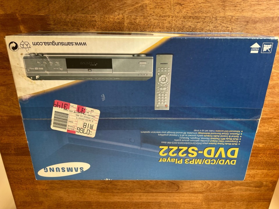 Samsung DVD-S222 DVD/CD/MP3 player | eBay